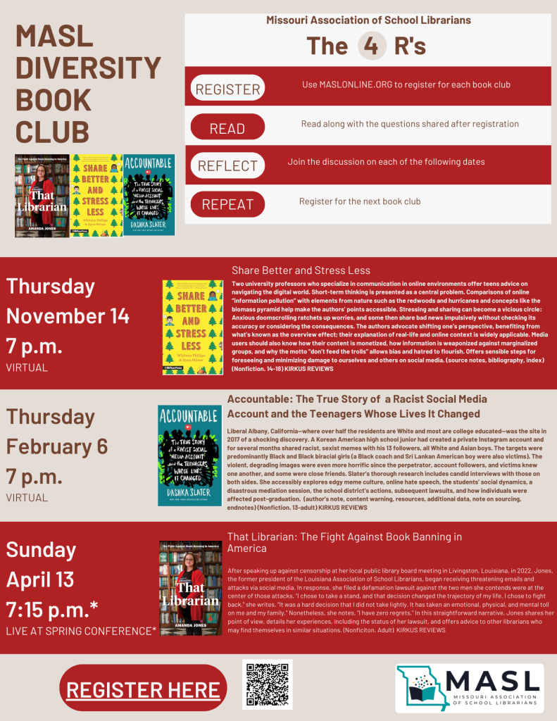 Inclusive Book Club – Missouri Association of School Librarians